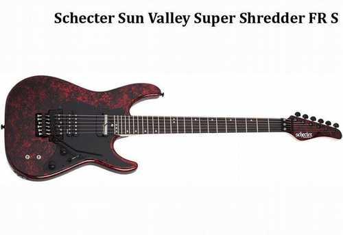Schecter Sun Valley Super Shredder FR S Red Reign