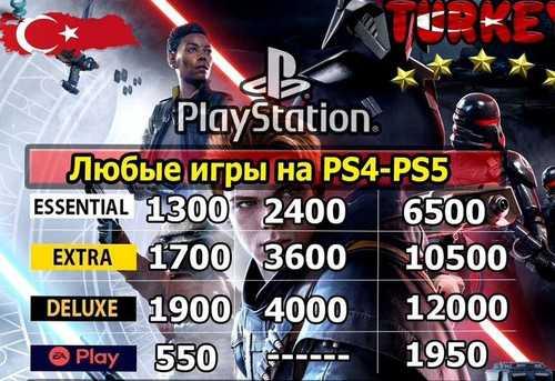 Подписка PS Plus /Турция/Украина/ dead OR alive 51