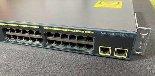 Коммутатор Cisco WS-C2960-24TT-L (Б/У)