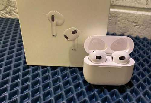 Беспроводные наушники apple airpods 3