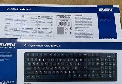 Клавиатура sven standard 301 USB