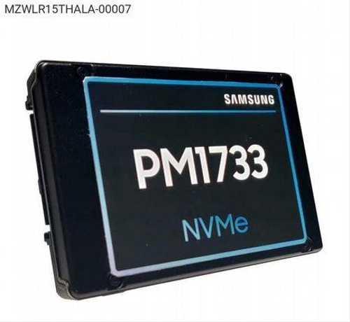 Диск SSD Samsung PM1733 EVT2 U.2 (2.5" / 15mm) 15