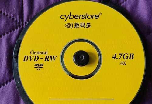 Диск DVD+RV 120мин. 4.7gb
