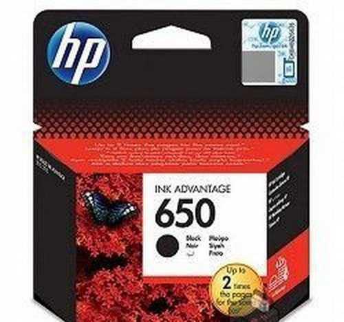 HP CZ101AE/CZ101AK картридж №650, Black DeskJet IA