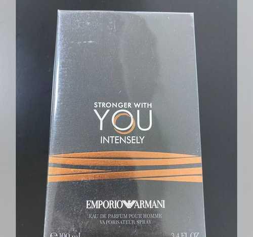 Armani stronger with you intensely