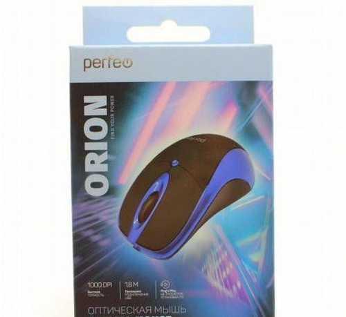 Мышь проводная Perfeo Orion 3 кн. DPI 1000, USB, ч