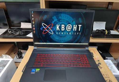 Новенький игровой ноутбук MSI Katana 17 на гаранти