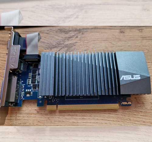 Видеокарта asus GeForce GT 710 Silent LP 1GD5