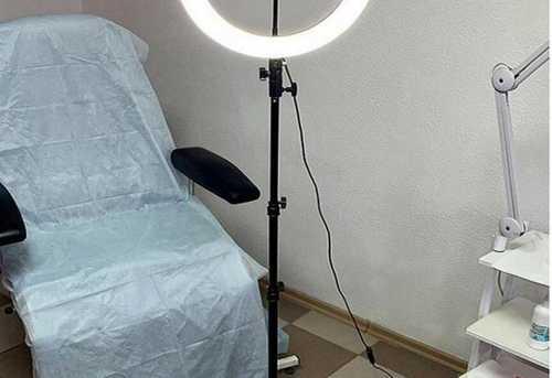 Кольцевая лампа D 36 см + штатив 2 м