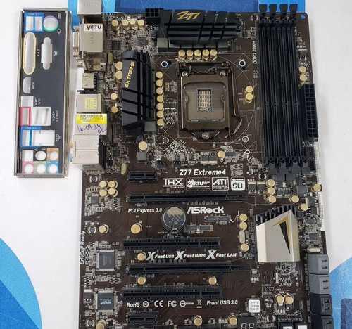 Материнская плата 1155 Z77 ASRock Extreme 4