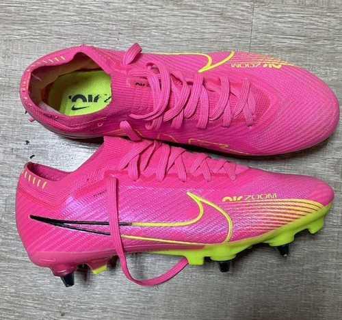 Бутсы nike mercurial air zoom розовые