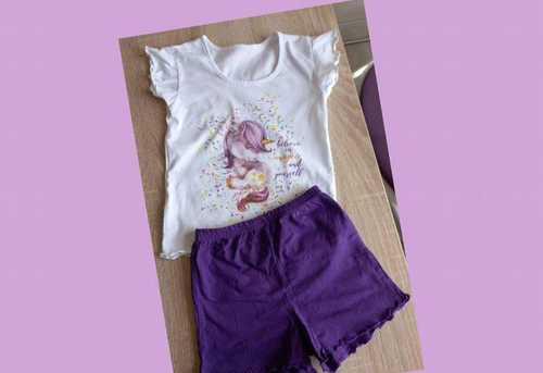 Пижама/костюм для девочки 104-110
