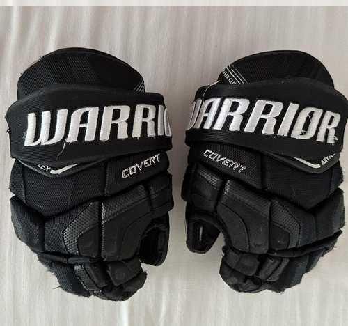 Краги хоккейные Warrior Covert QREdge, Jr, 10