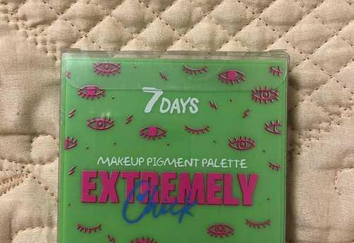 Палетка теней 7days