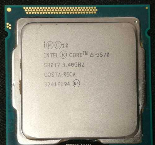 Intel Core i5-3570 LGA1155, Core i3 4160 LGA 1150