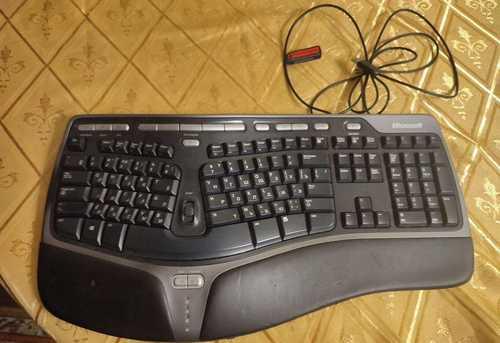 Игровая клавиатура microsoft б/у