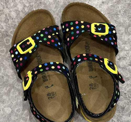 Сандалии birkenstock для девочки 28