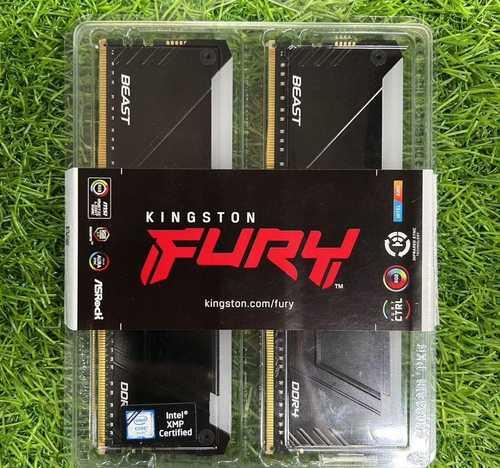 Оперативная память DDR4 32Gb KIT Kingston 3200 RGB