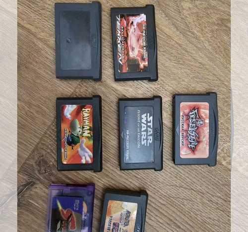 Картриджи game boy advance Serj