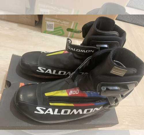 Лыжные ботинки salomon carbon 3D chassis