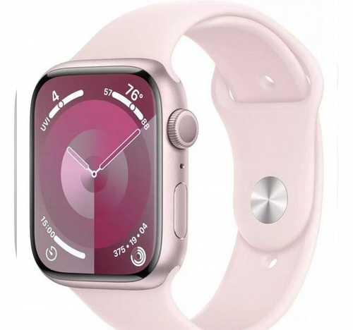 Apple Watch S9 41mm розовые,серебристые, бежевые