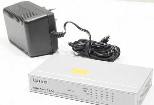 Коммутатор LonTech Palm switch 500 5*FE