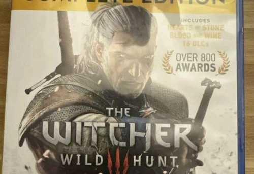 Диск Witcher 3 complete edition PlayStation 5