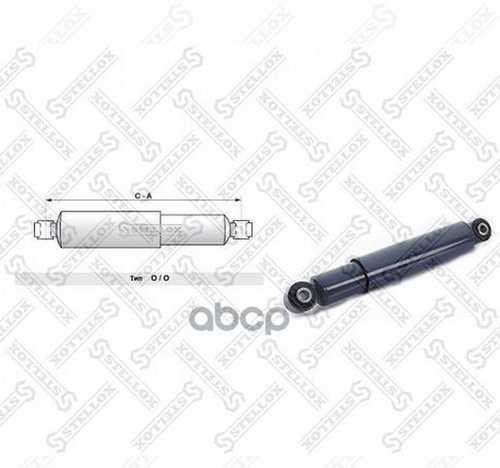 Амортизатор подвески 300-426 O/O 20x62 20x62 ROR