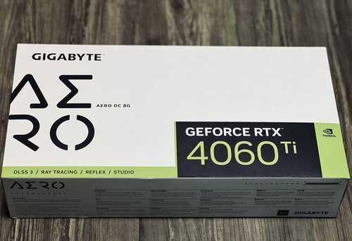 Gigabyte RTX 4060 Ti aero OC новый гарантия