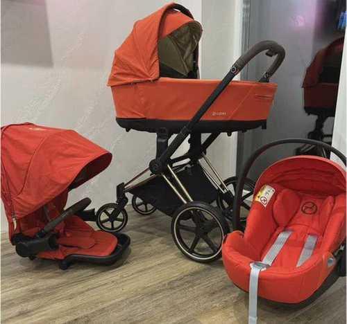 Продам коляску Cybex Priam 4.0 B комплектации 3в1