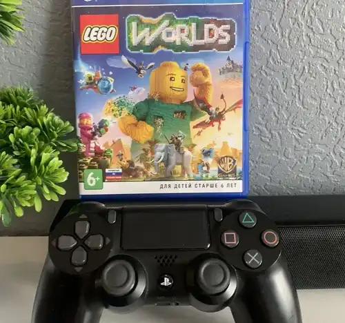 Диски на ps4 lego worlds