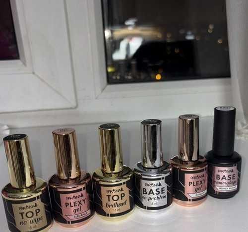 Paris nail гели/топы/базы
