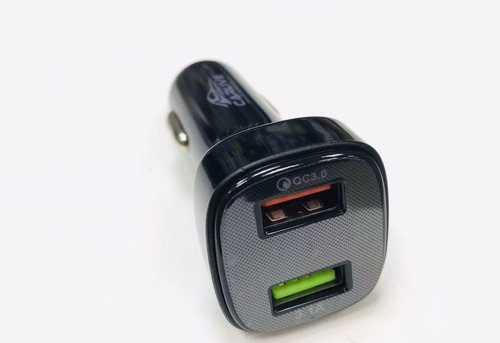 Зарядка USB 3.0 для телефонов с вольтметром 12-24v