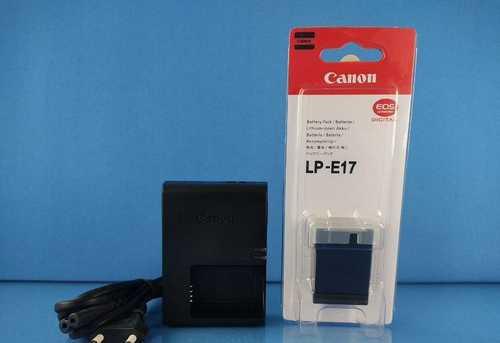 Аккумулятор Canon LP-E17 + зарядка Canon LC-E17C