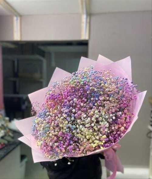 Цветы букеты с доставкой гипсафила