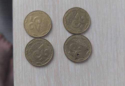Монеты 25 копеек Украины