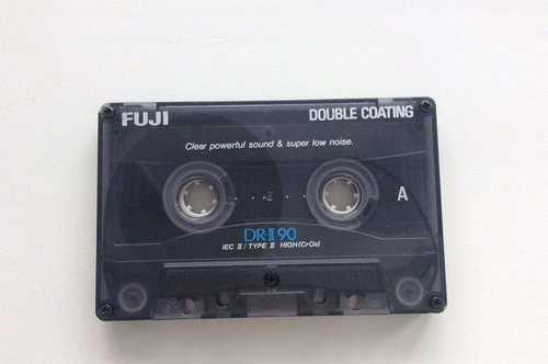 Аудиокассета fuji DR- 90 тип Хром