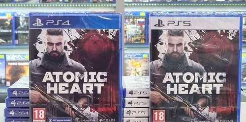 Atomic heart ps4 ps5 игровой диск русская версия