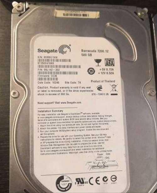 Hdd Seagate st3500418as