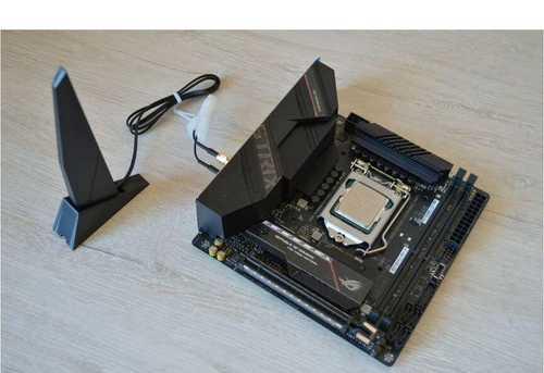 Материнская плата asus rog strix b560i