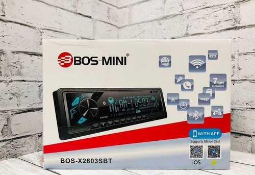 Цифровая магнитола на android Bos-mini Bos-3722