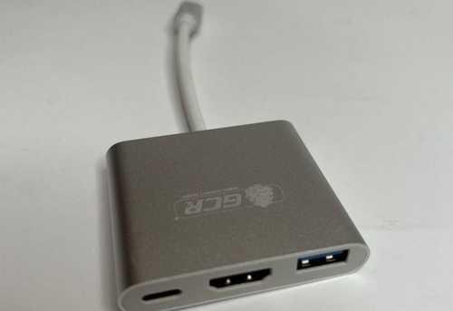 Адаптер Переходник usb, type c, hdmi