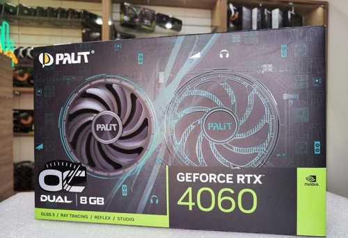 Видеокарта Palit GeForce RTX 4060 Dual OC (новая)