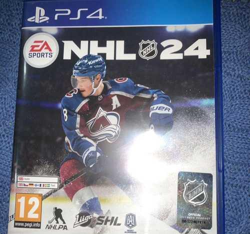 Диск ps4 NHL'24