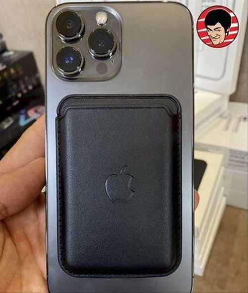 Чехол-кошелек Apple картхолдер магнитный