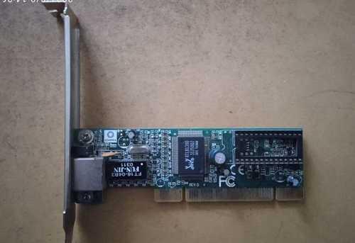 Сетевая карта PCI ChipSet RTL 8139