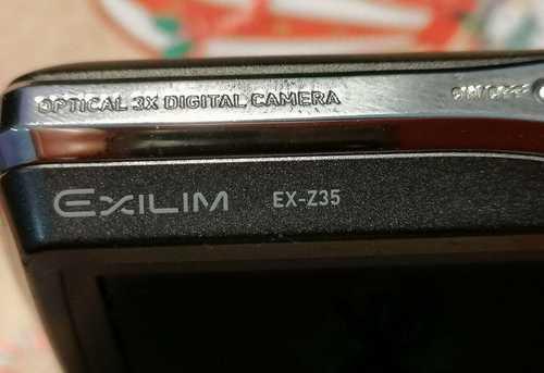Фотоаппарат casio exilim ex-z35