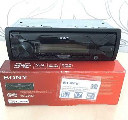 Автомагнитола sony dsx-A212UI