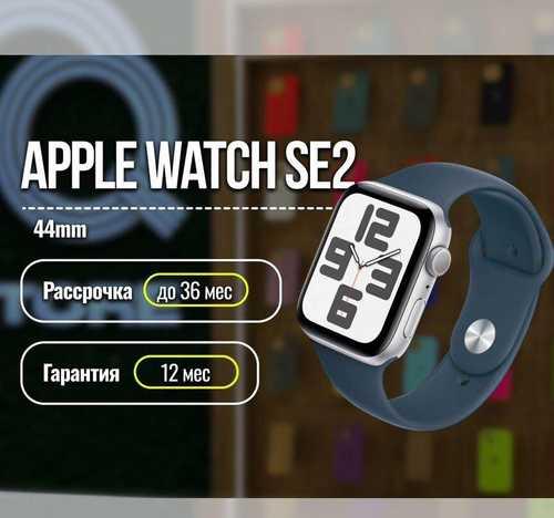 Часы apple se2 silver 44mm