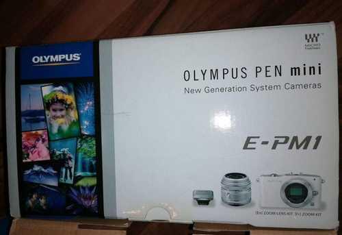 Профессиональный фотоаппарат Olympus pen mini